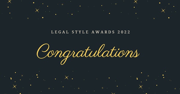 Congratulations to our Legal Style Awards 2022 winners